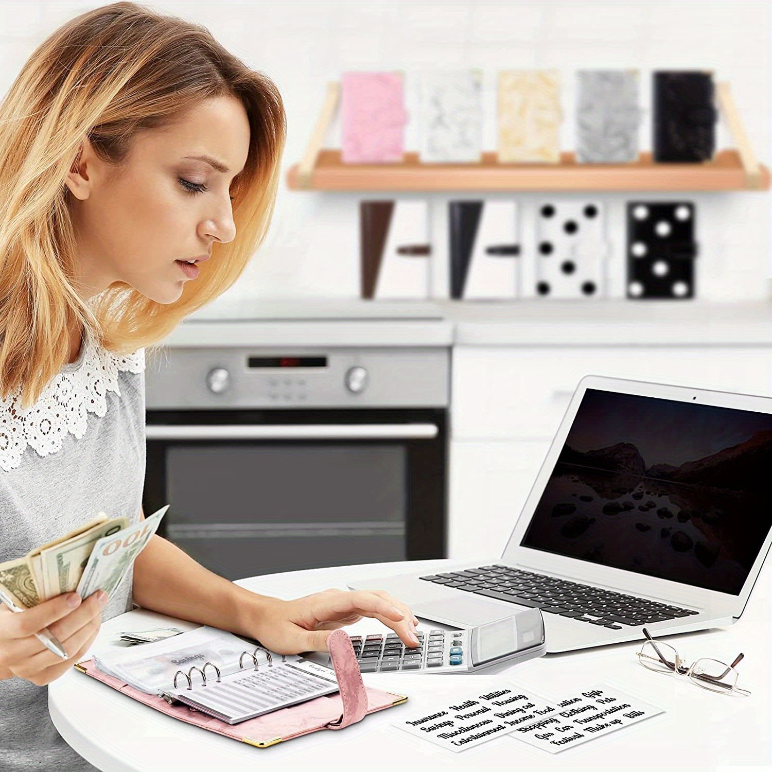 budget binder cash envelopes budgeting money organizer cash - Temu