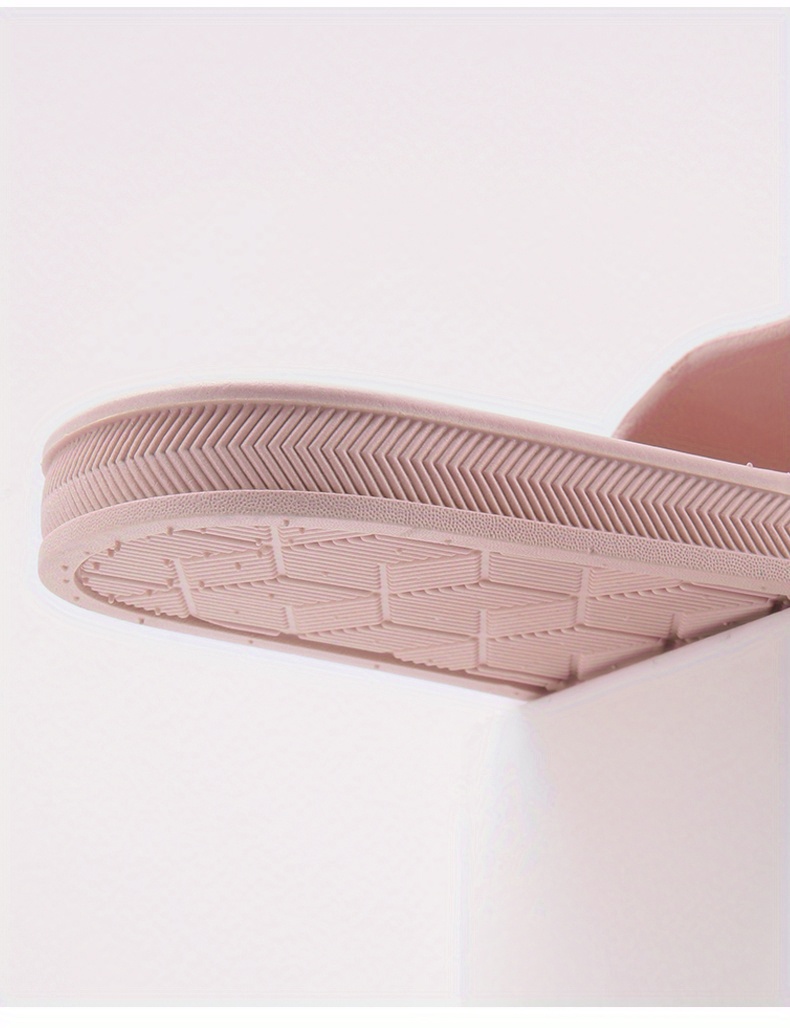 Women's Solid Color Slides Casual Slip Cut Shoes Non slip - Temu United ...