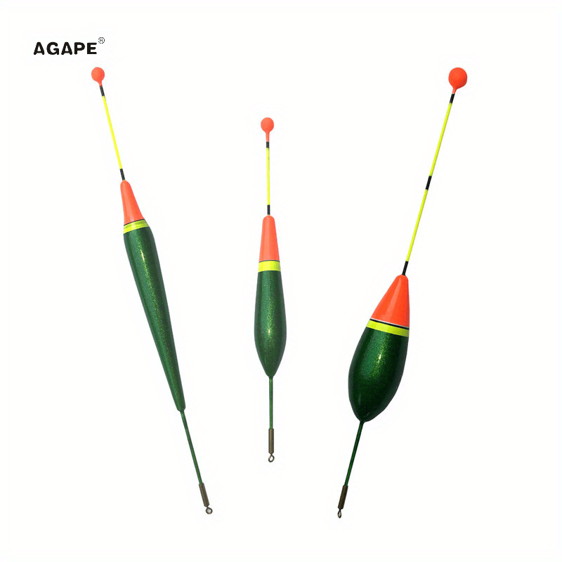 Premium Wood Fishing Float Set Mix Essential - Temu United