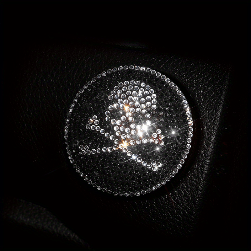 Upgrade Your Car With A Stylish Diamond Encrusted Skull Start Button ...