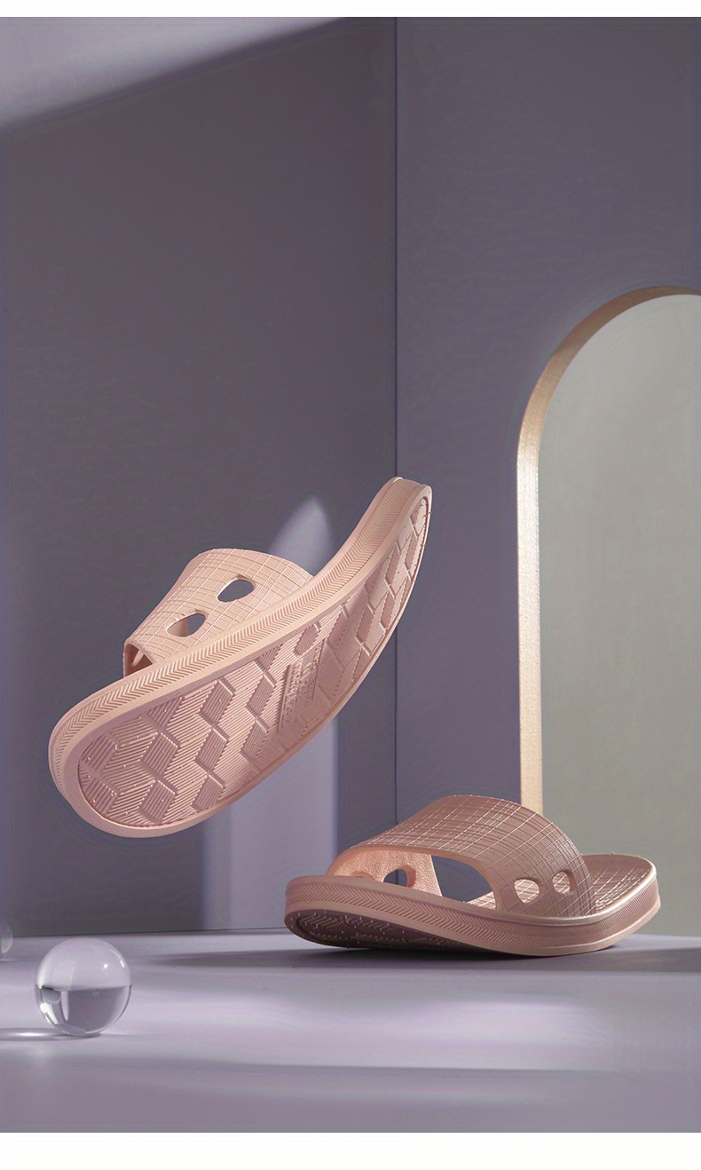 women' color slides casual slip cut shoes non slip - Temu New Zealand