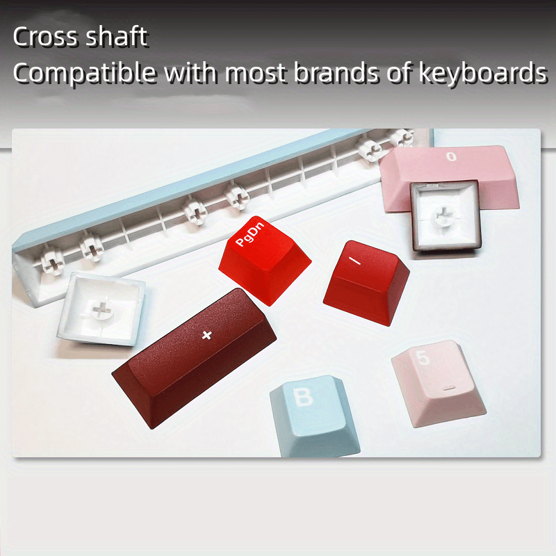 127 Key Pbt Keycaps Mechanical Keyboard Thermal Sublimation - Temu