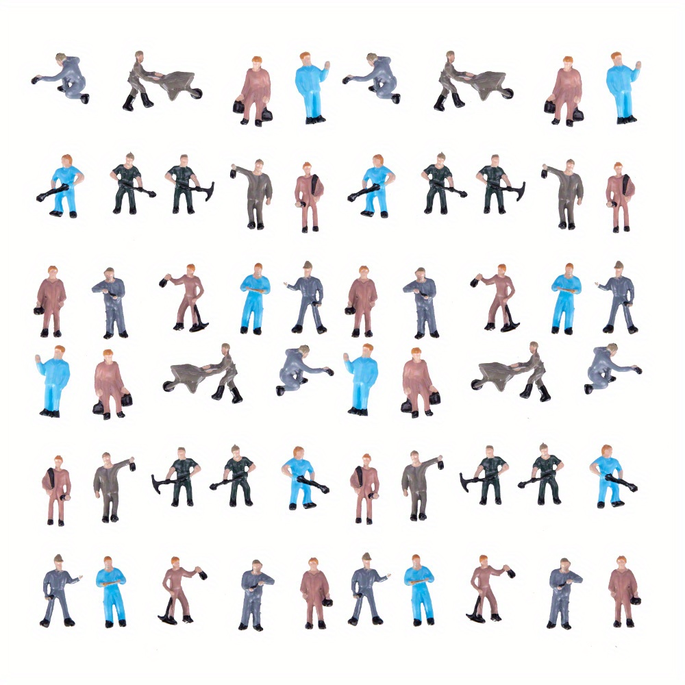 Construction Sand Plate 1:87 Railway Worker - Temu