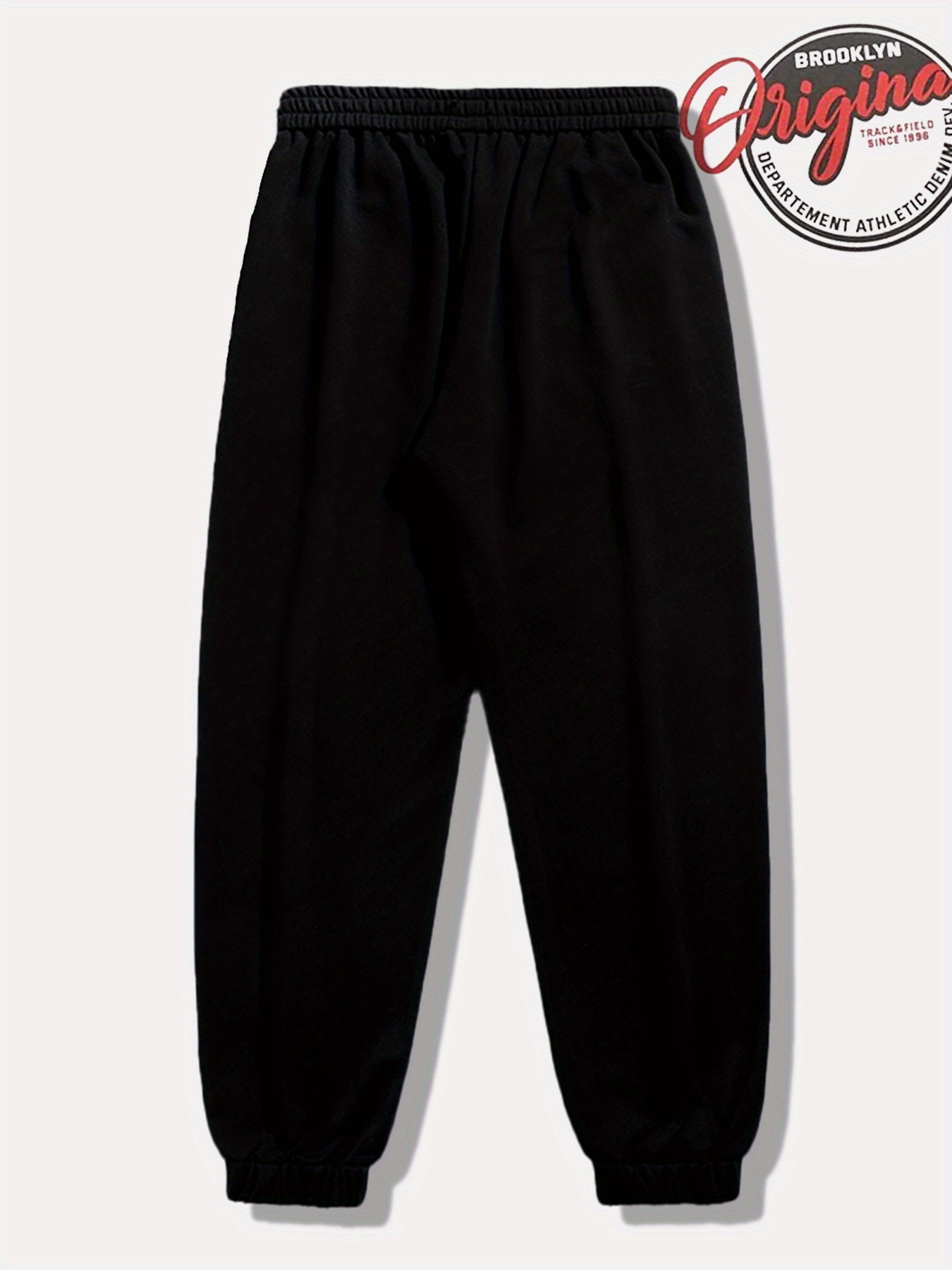 Mens Stylish Spacecraft Graphic Print Sweatpant Casual Oversized Loose