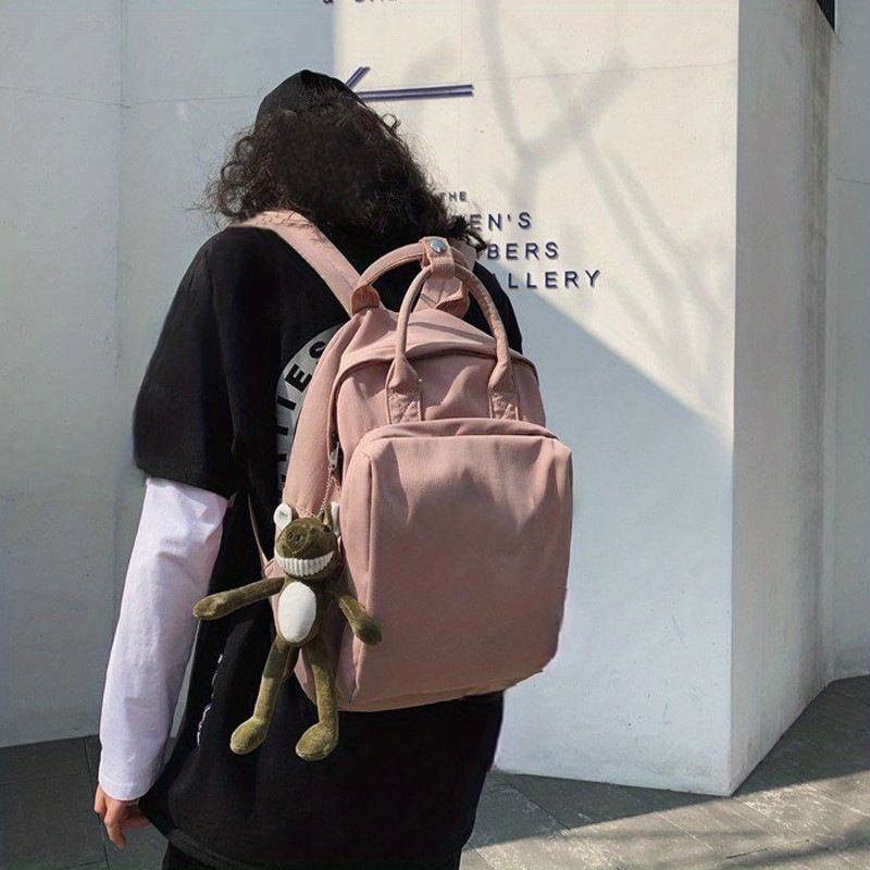 simple casual large capacity backpack laptop bag handbag - Temu Ireland