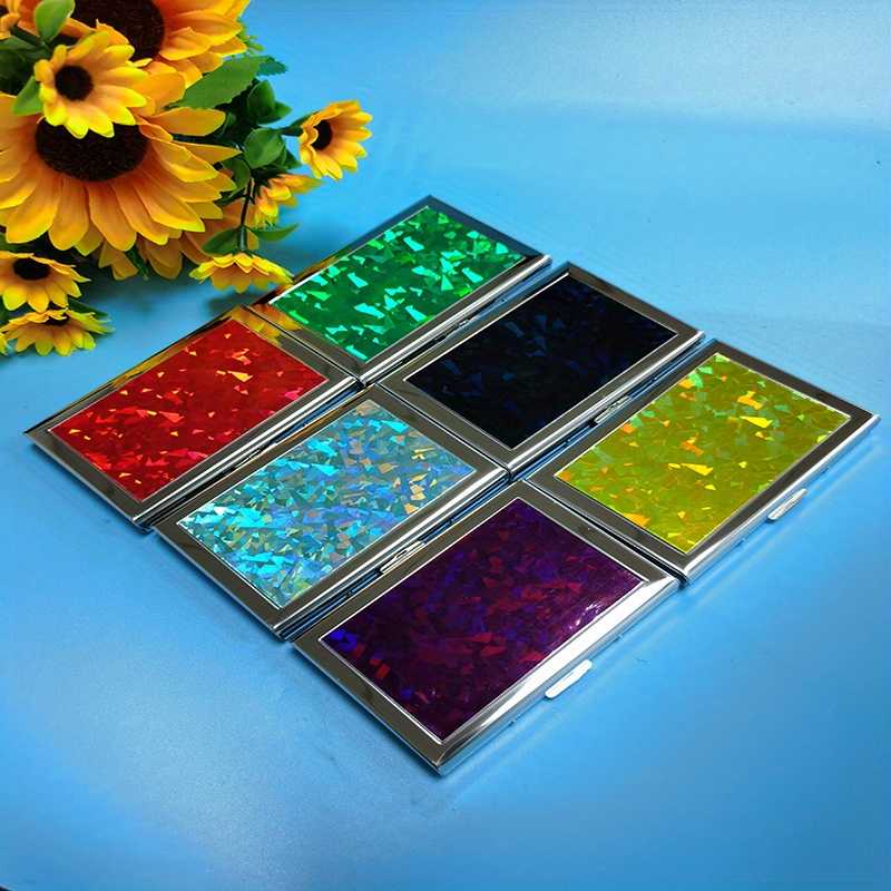 Slim Stainless Steel Card Holder Rfid Blocking Card Wallet Credit Cards ...