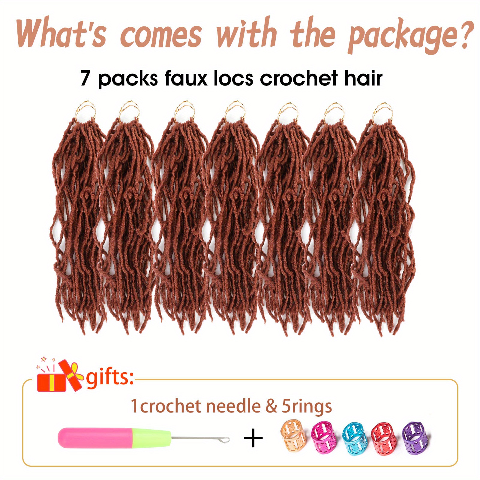 Colour 350# Hair Extensions Synthetic - Temu