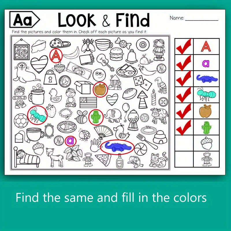 Coloring Book Set 52/45 page Erasable Look Find Fun Game - Temu Australia