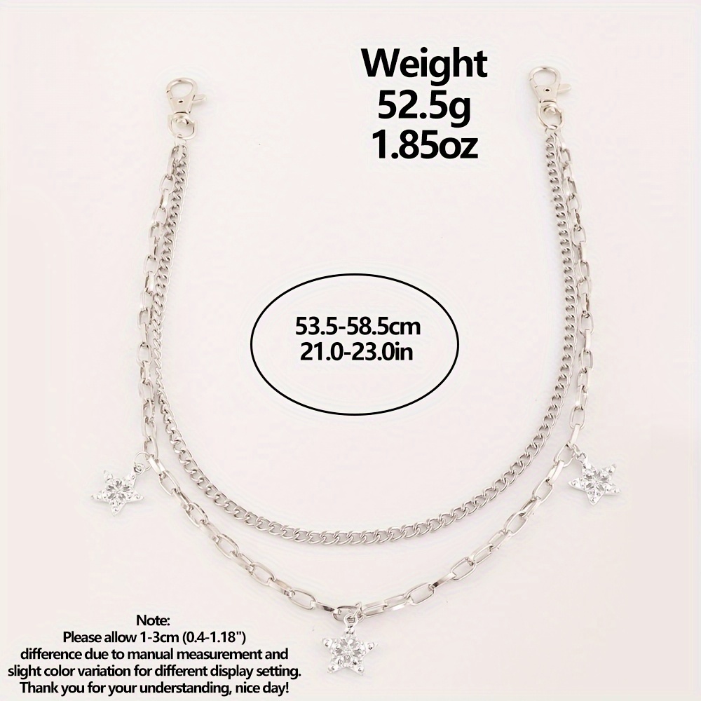 pearls beaded pants chain hip hop punk style body chain - Temu