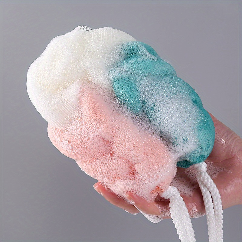 Long Bath Loofahs Stretchable Braided Mesh Exfoliating - Temu Australia