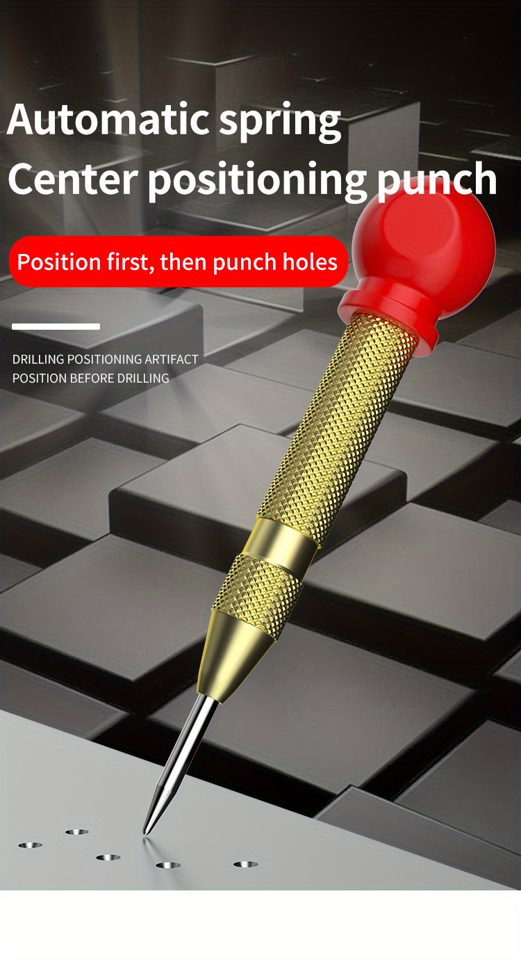 Automatic Spring Center Hole Fixer Taper Hole - Temu New Zealand