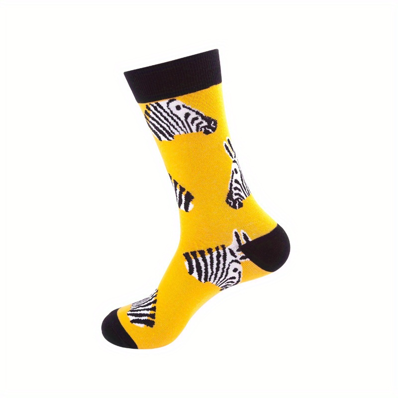 Unisex Hip Hop Fashion Gradient Socks Cotton - Temu United