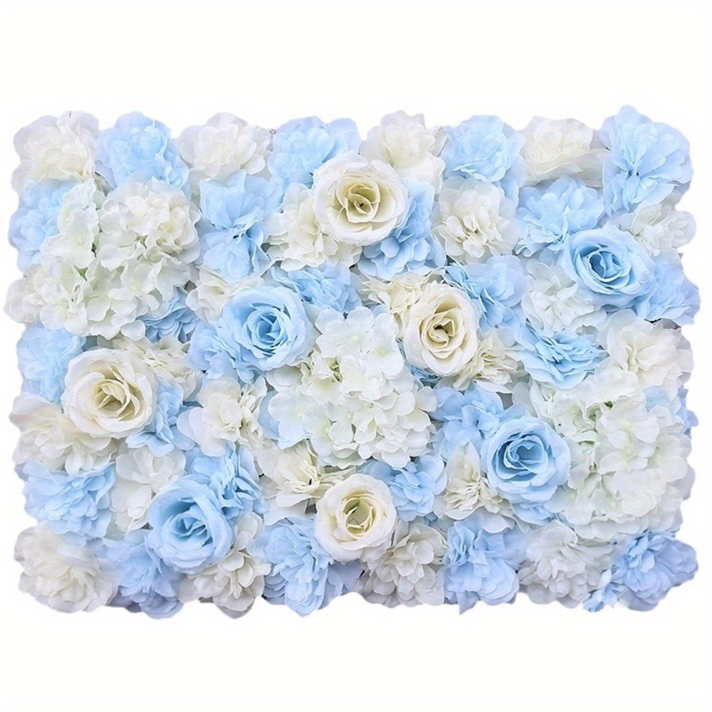 Flower Wall Decor Flower Backdrop Wall Artificial Hydrangea Flower Wall ...