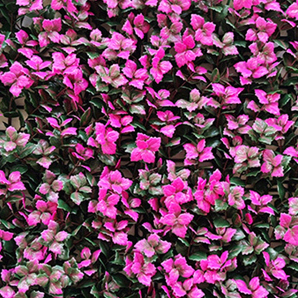 1pc 20 x20 artificial purple lavender hedge panel decorative fence ...