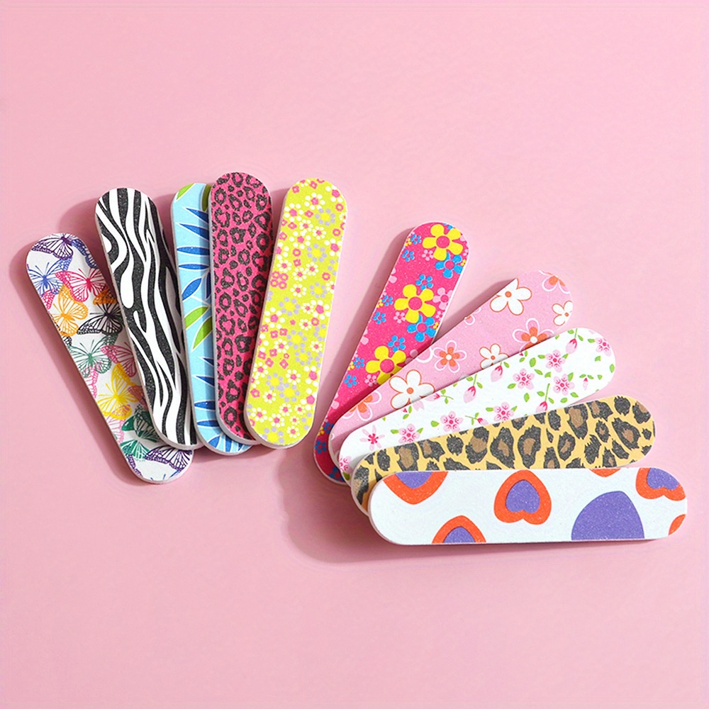 Mini Double Sided /180 Grit Nail Files Board - Temu United Kingdom