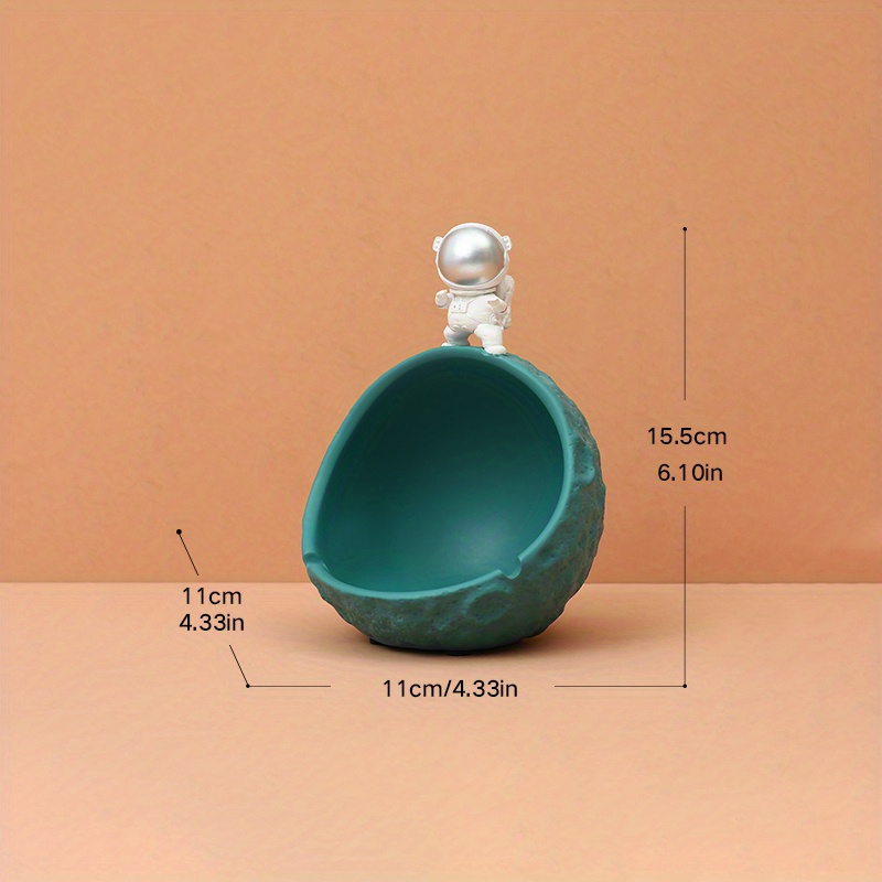 Hand painted Resin Spaceman Astronaut Ashtray Desktop - Temu