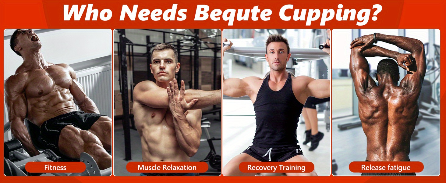 Smart Cupping Therapy Massager Red Light 3 Modes 16 - Temu New Zealand