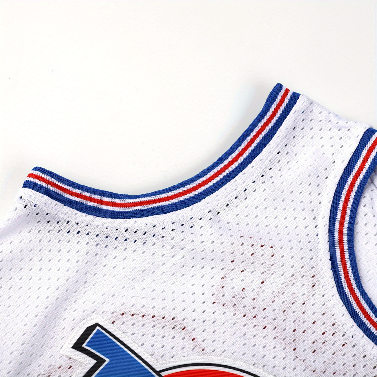 Vintage Breathable Basketball Jersey Mens Vintage Lola 10 Round Neck ...