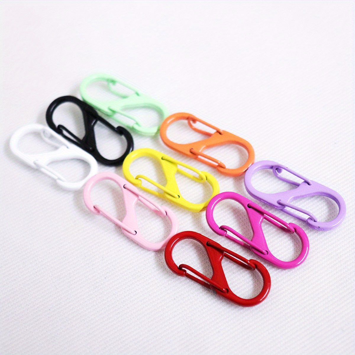 5pcs Alloy Double Headed S Shaped Hanging 8 Key Connection | Temu