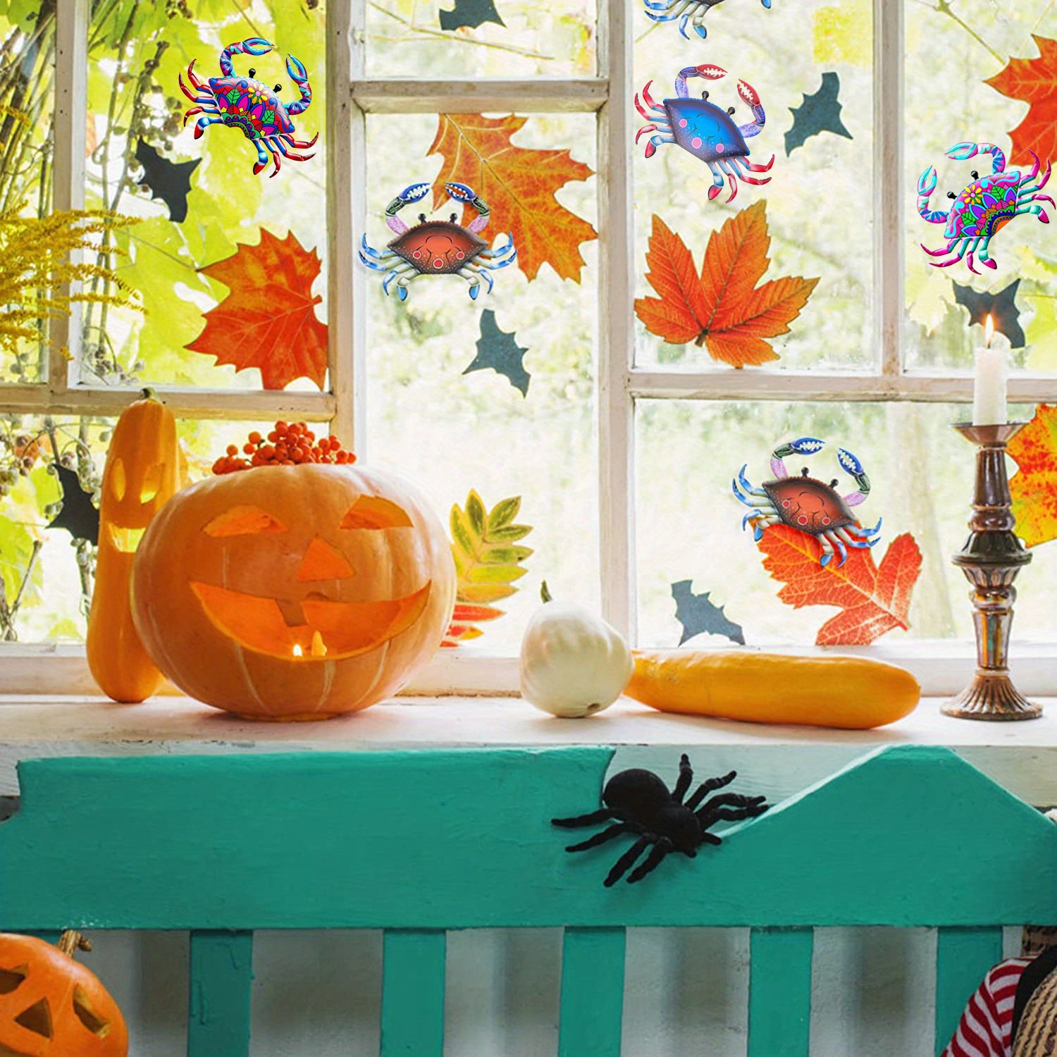 Add A Nautical Touch Home Stylish Crab Iron Wall Decor - Temu