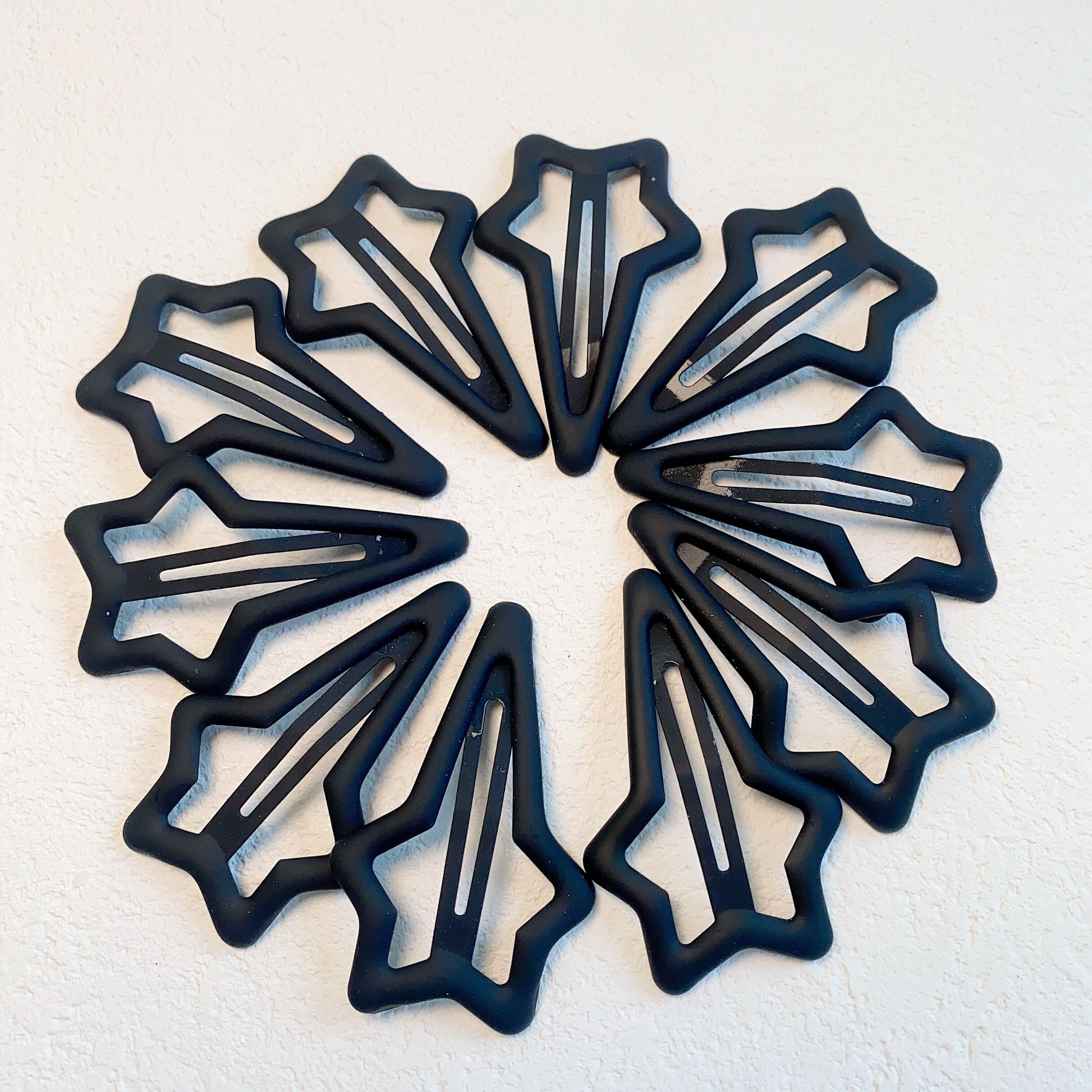 Solid Casual Snap Clips Simple Hair Barrettes - Temu Australia