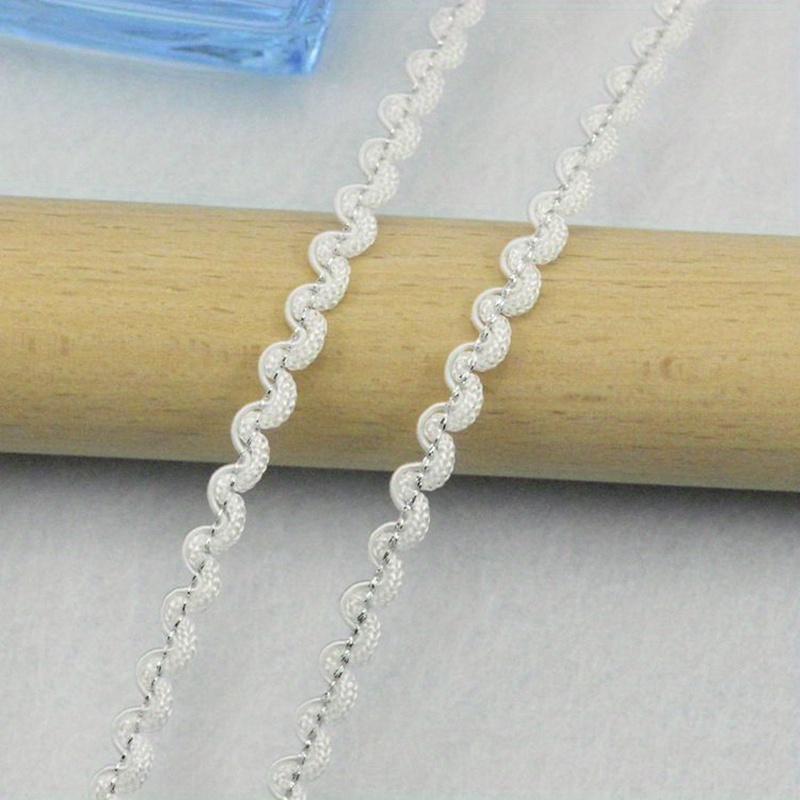 Width Small Curved Lace Tape Embroidery Lace Carnival - Temu