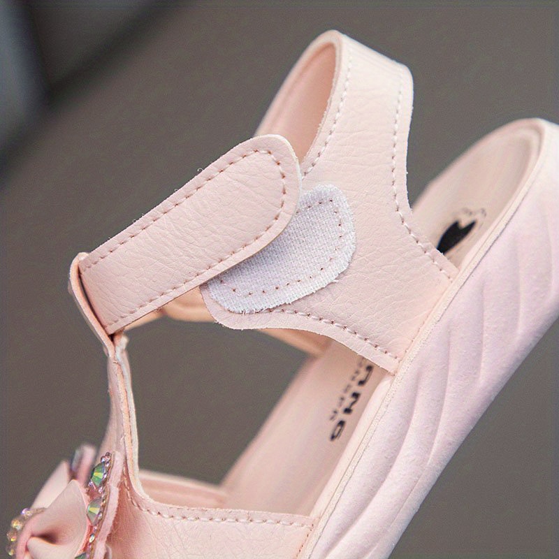 Toddler Girls Cute Bowknot Open Toe T strap Sandals Kids - Temu United ...