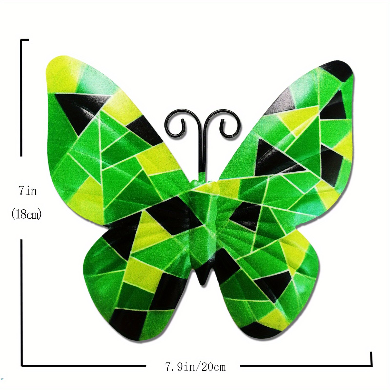 Metal Butterfly Wall Art Sculpture Butterfly Iron Wall - Temu United ...