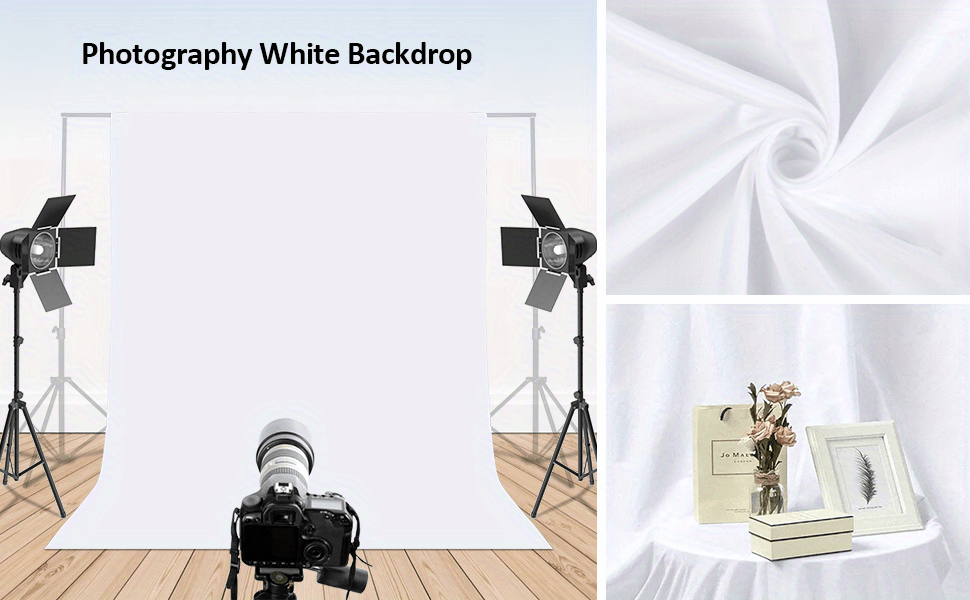 Thick White Backdrop Weddings Photo Booths Photo Shoot Video - Temu ...