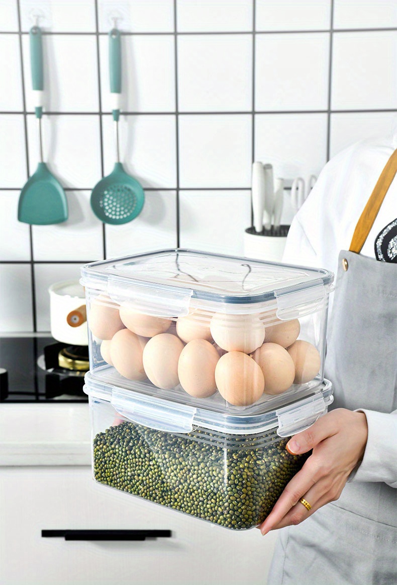 Organize Kitchen Refrigerator Storage Box: Transparent - Temu New Zealand