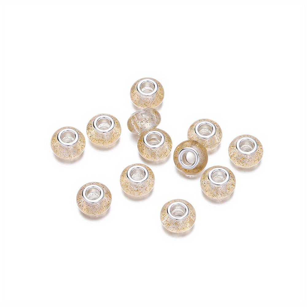 Scallion Powder Transparent Acrylic Beads Spacer Loose Beads - Temu Norway