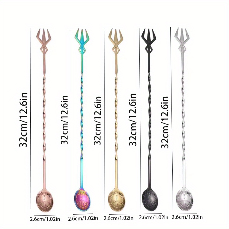 304 Double headed Ice Spoon Long Spoon - Temu
