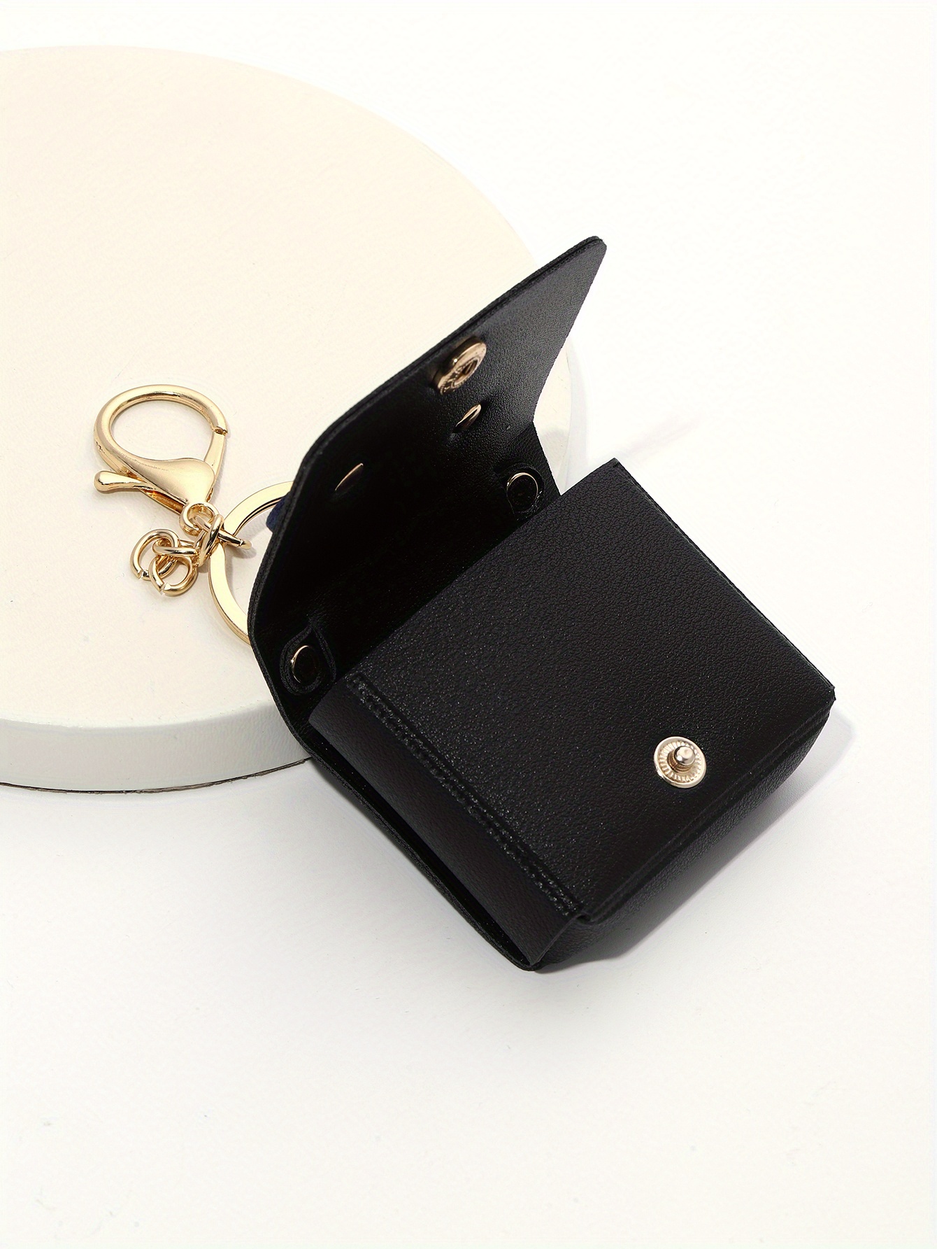 Cartoon Flower Coin Purse Keychain Cute Pu Leather Earphone - Temu Norway