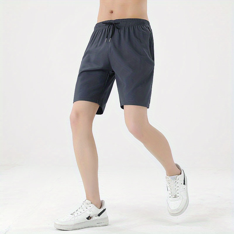Quick Dry Moisture Wicking Sport Drawstring Shorts Zipper Temu