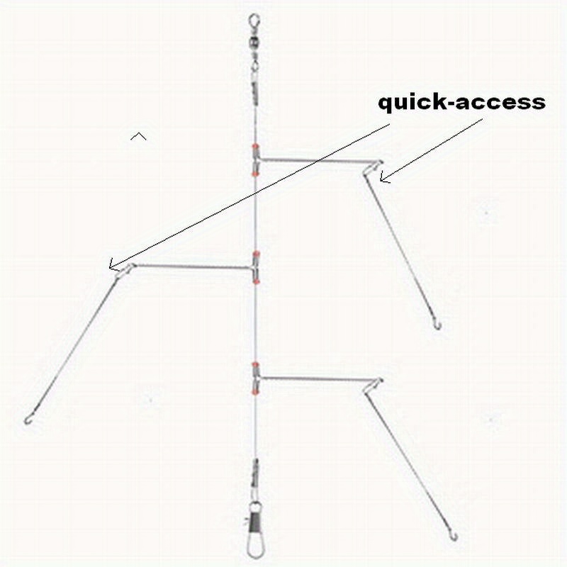 Fishing Rotation Hook Carbon Steel Wire Leader Saltwater - Temu