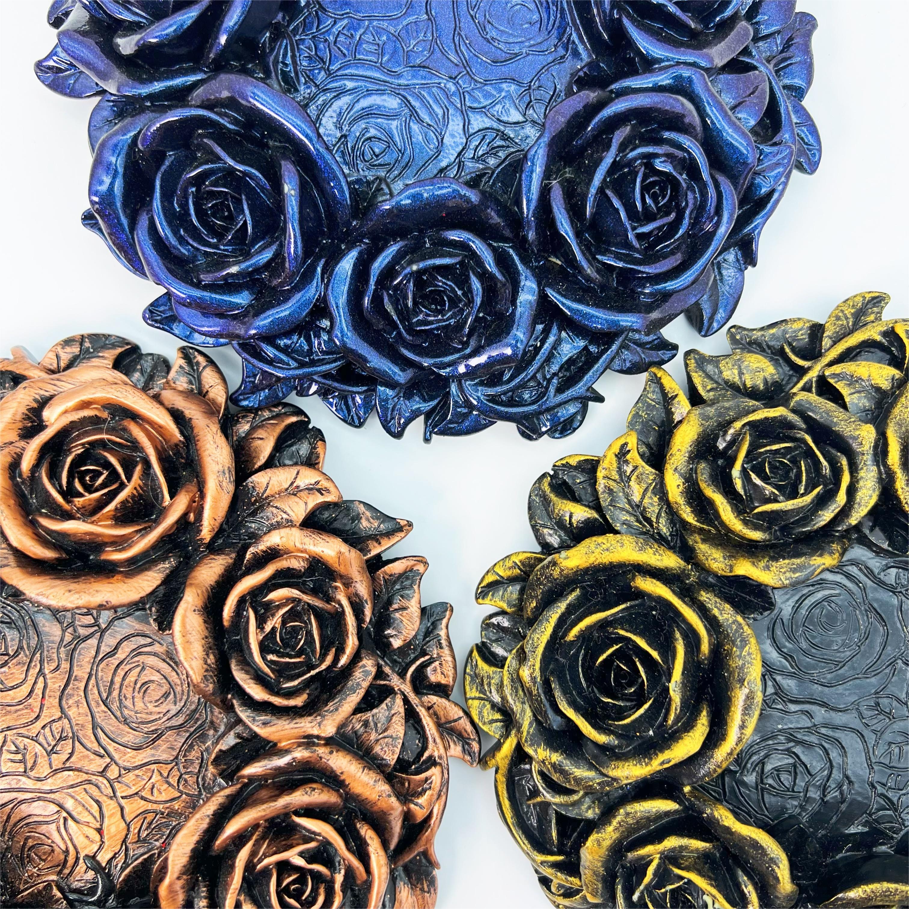 Large Rose Flower Crystal Ball Base - Temu United Kingdom