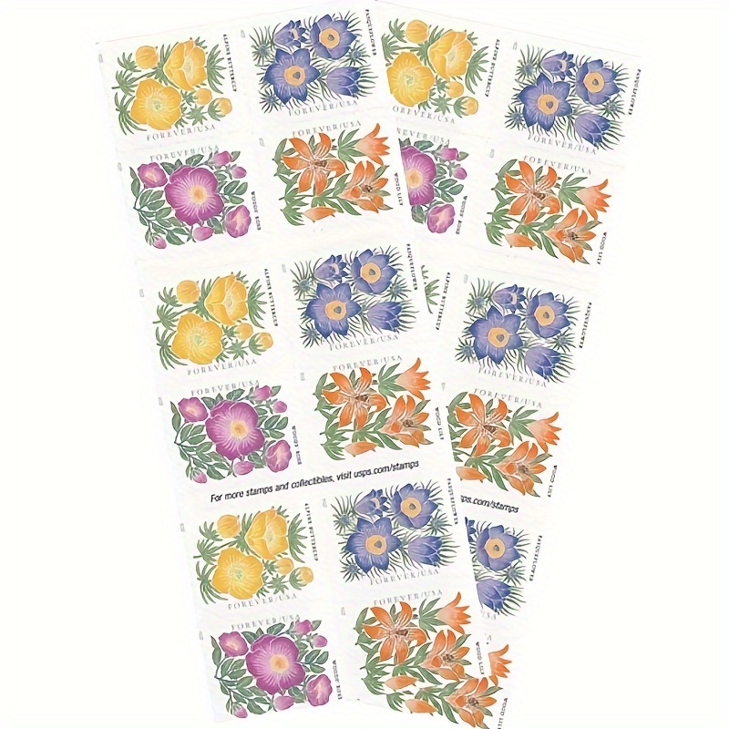 Mint Us 2022 Mountain Plants 2 Sheet Of 40 Usps First Class Postage ...