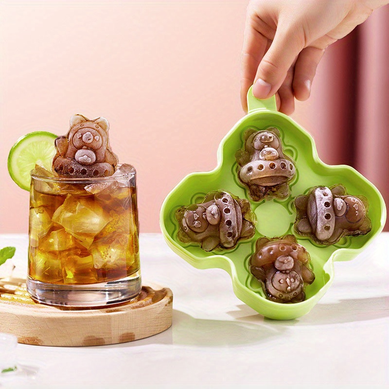 Four compartment Ice Cube Moulds Ice Cubes Ice Box - Temu Australia