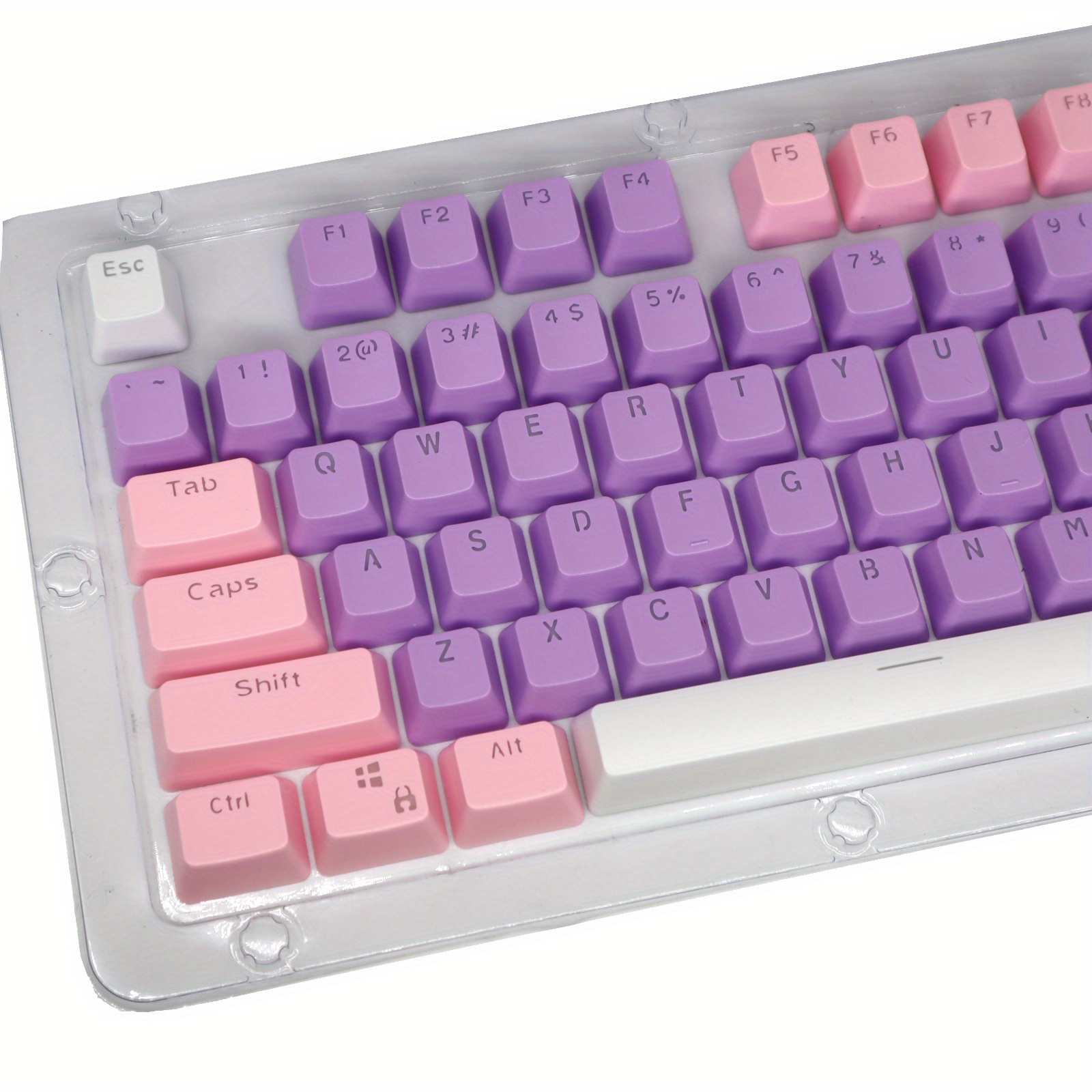 Mechanical Keyboard A Vibrant /pink - Temu