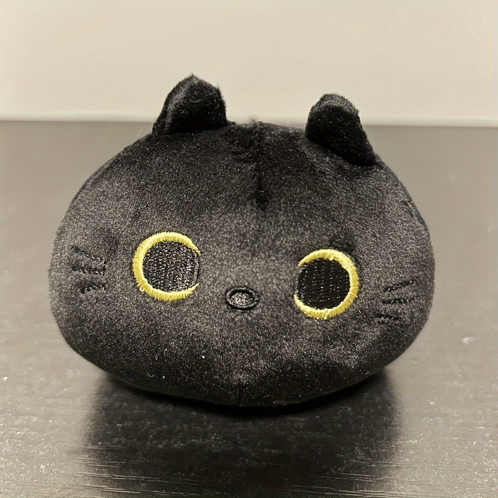Adorable Plush Black Cat Stuffed Toy Perfect Birthday Gift! - Temu ...