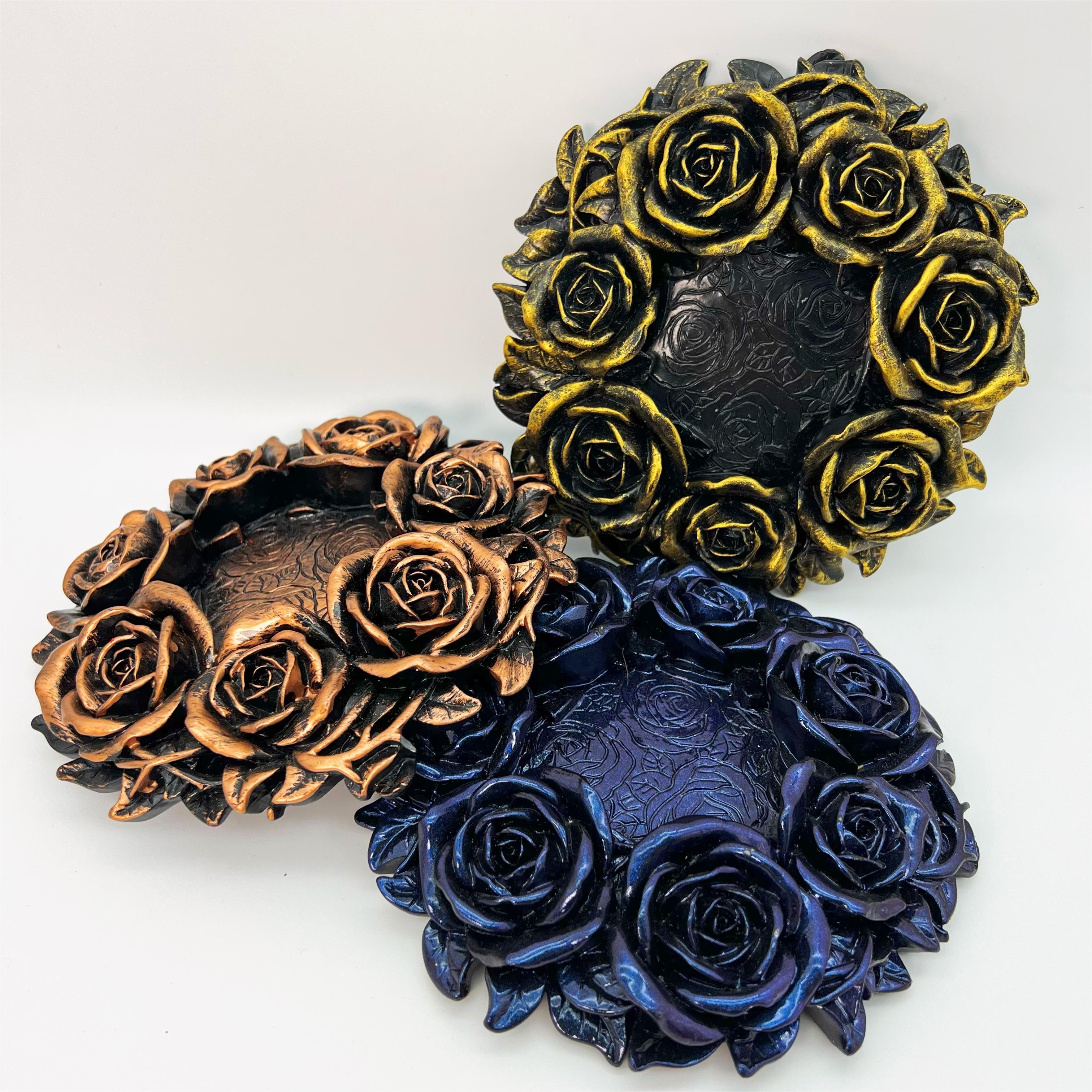 Large Rose Flower Crystal Ball Base - Temu United Kingdom