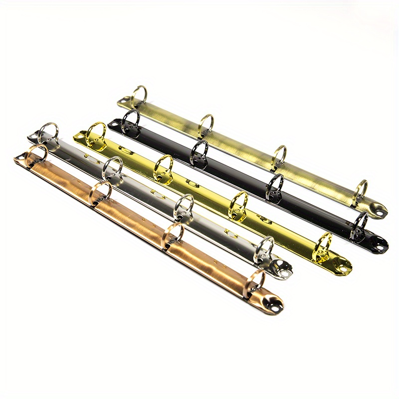 A4 Metal 4 Ring Binder Clips Detachable - Temu United