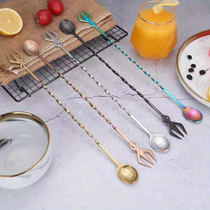 304 Double headed Ice Spoon Long Spoon - Temu