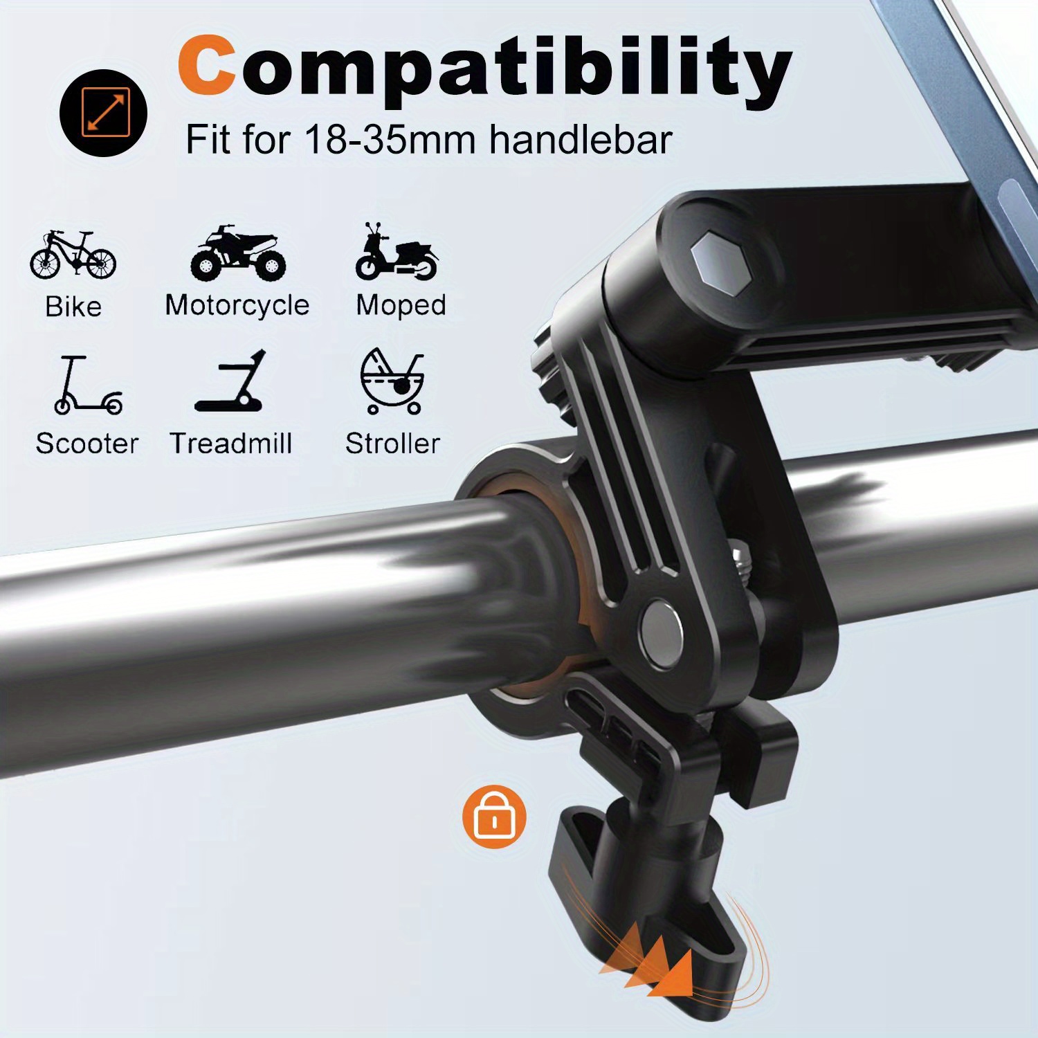 Bracket Bike Mobile Phone Bracket Motorcycle Bracket Bicycle - Temu New ...