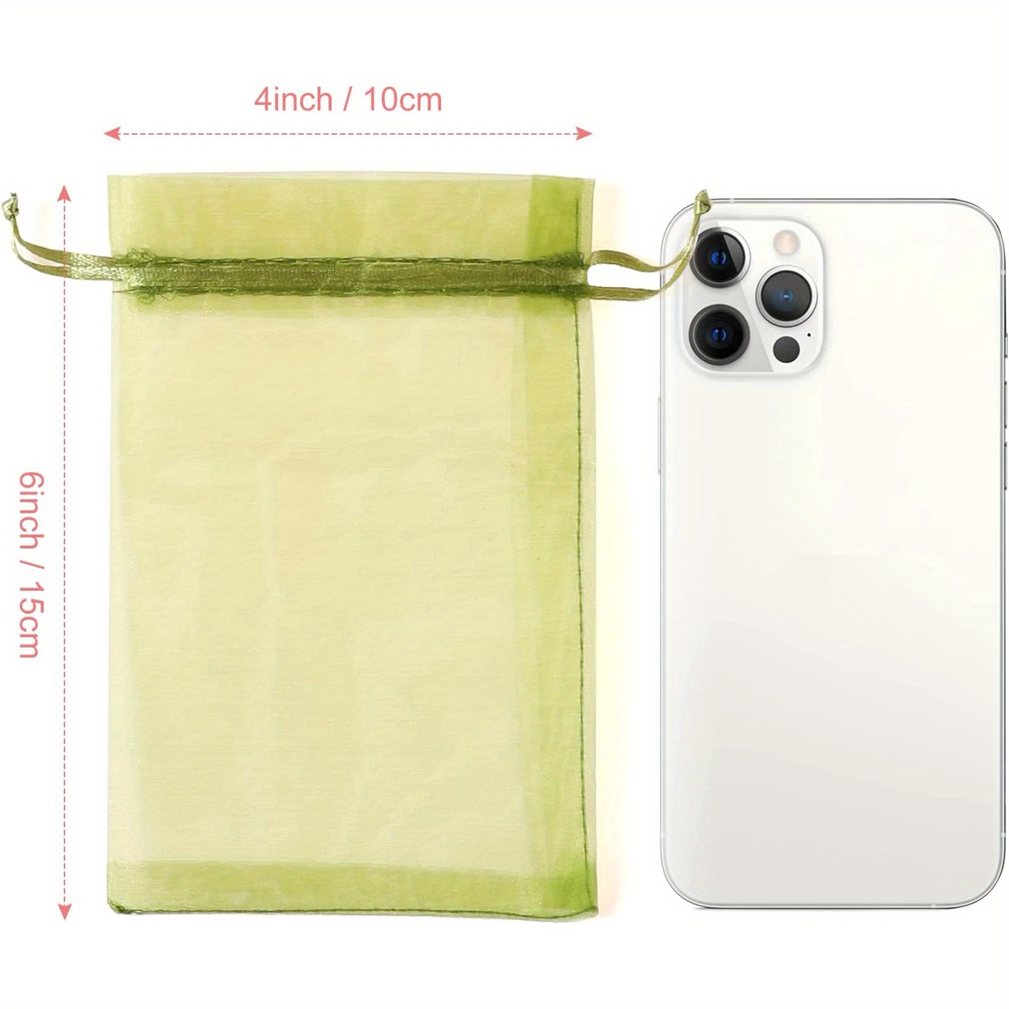 Color Organza Gift Bags Drawstring Party Favor Candy - Temu Canada