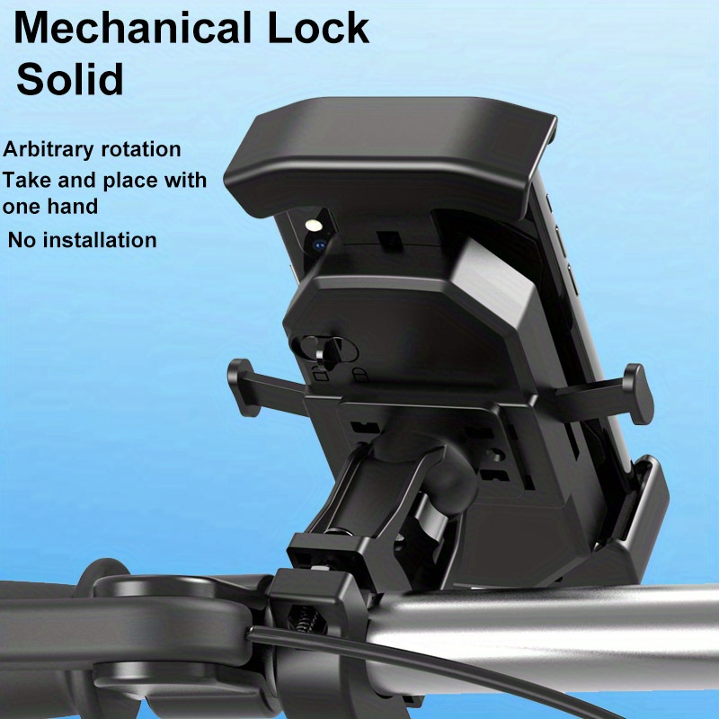 Motorcycle Driving Cellphone Holder Bicycle Navigation - Temu United