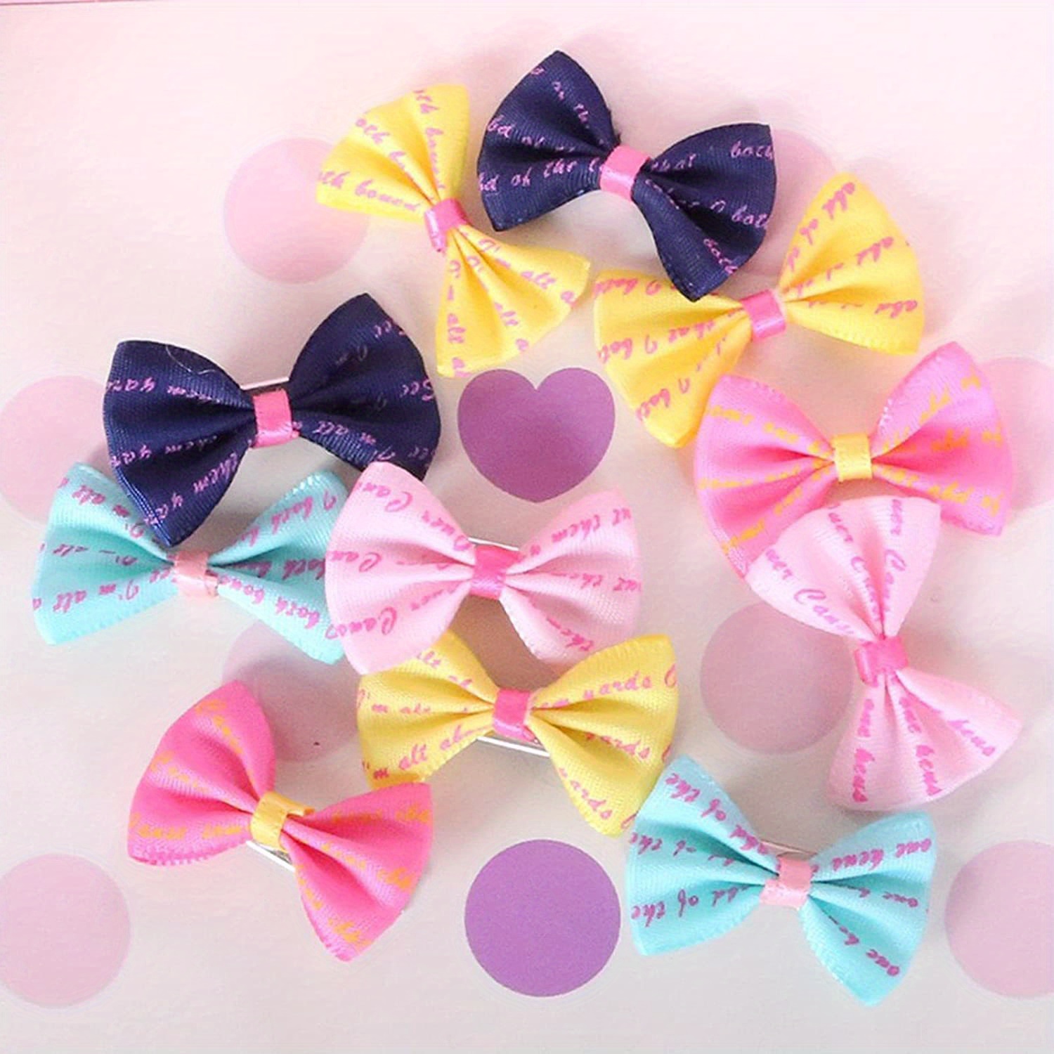 15pc Hair Bows Dogs And Cats Headwear And Hair Accessories For Your ...