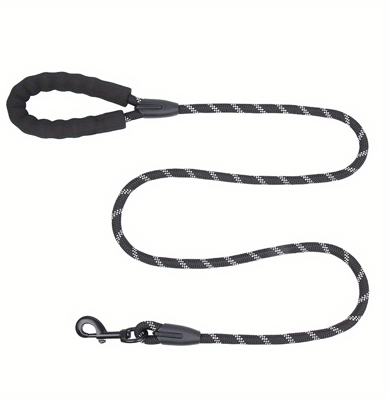 Pet Traction Rope Reflective Nylon Dog Traction Rope - Temu New Zealand