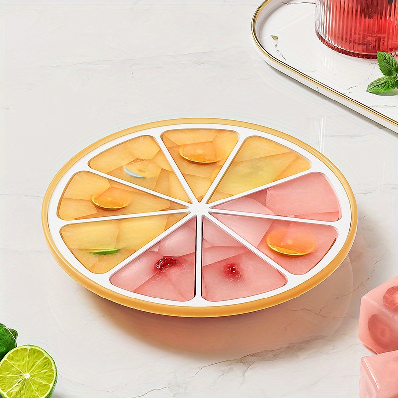 Sealed Mold Lid Lemon Pattern Press type Ice Box - Temu United