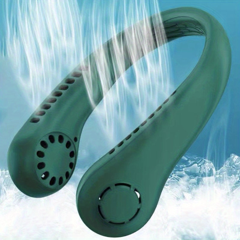 Summer Hanging Neck Small Fan Without Leaves Mini Usb Fan Portable ...